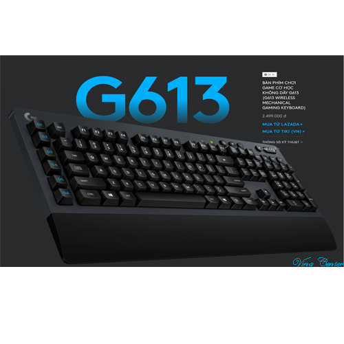 Bàn phím cơ Logitech G613 Wireless